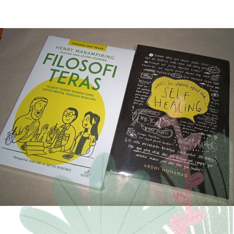 Jual 2 Buku Motivasi FILOSOFI TERAS + SELF HEALING | Shopee Indonesia