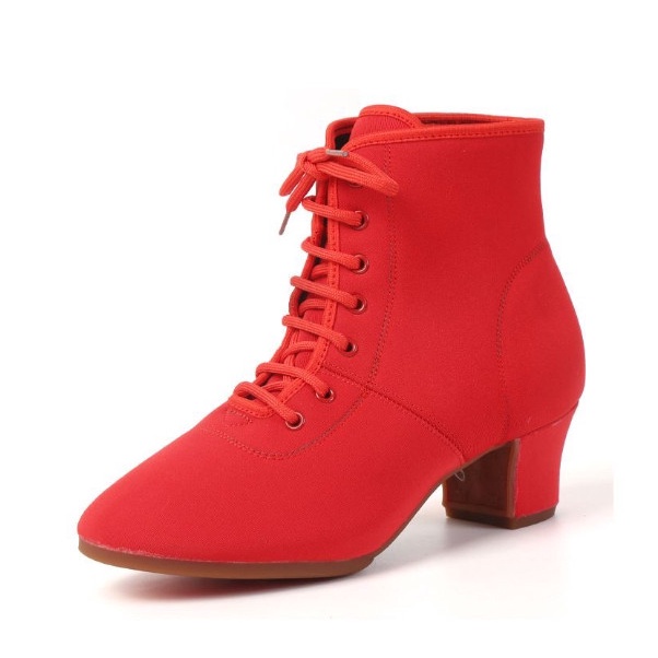 Jual New LESSY - Sepatu Dansa Latin/ Line Dance Hak 5 CM Semi Boots ...