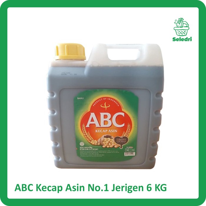 Jual ABC Kecap Asin No.1 Jerigen 6 KG | Shopee Indonesia