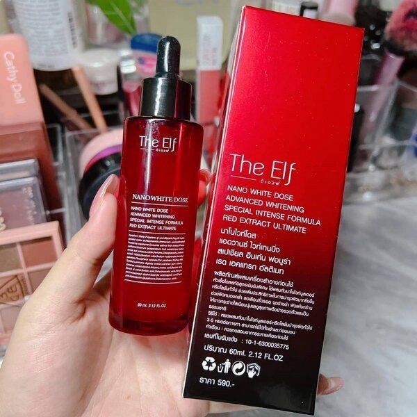 Jual THE ELF NANO WHITE DOSE BODY SERUM WHITENING 60 ML | Shopee Indonesia