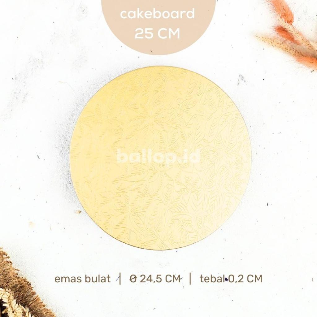 Jual CAKEBOARD 25 CM Alas Tatakan Papan Kue Tart Pudding Roti Kotak Box ...