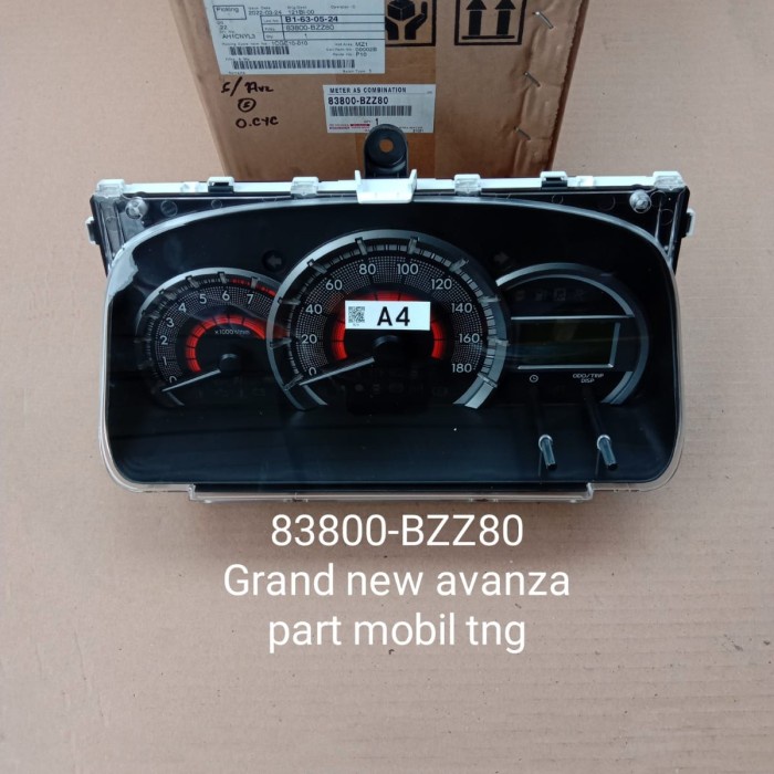 Jual Spidometer Speedometer Grand New Avanza Xenia 83800-BZZ80 ORIGINAL ...