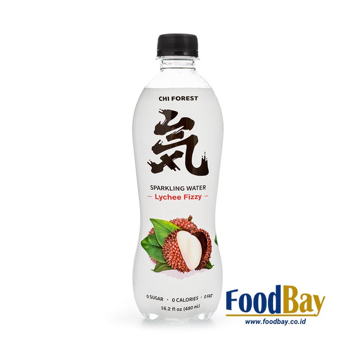 Jual Chi Forest Sparkling Water Lychee Fizzy 480 ML | Shopee Indonesia