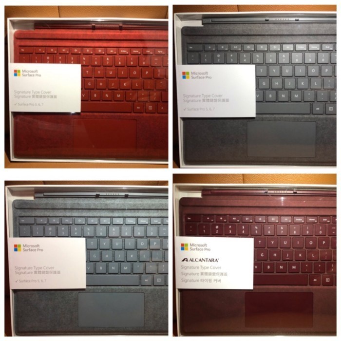 Jual Microsoft Type Cover Keyboard Surface Pro 7 8 9 GO Signature ...