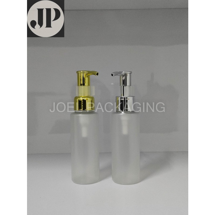 Jual Botol Rf 100 Ml Frosted Pump Clip Oil Luxury Gold Silver 100Ml Pet - Gold 4 | Shopee Indonesia