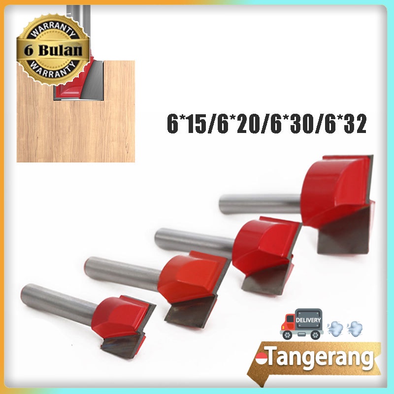 Jual Mata Profil Router Trimmer Kayu T Slot Groove Joint Bottom ...