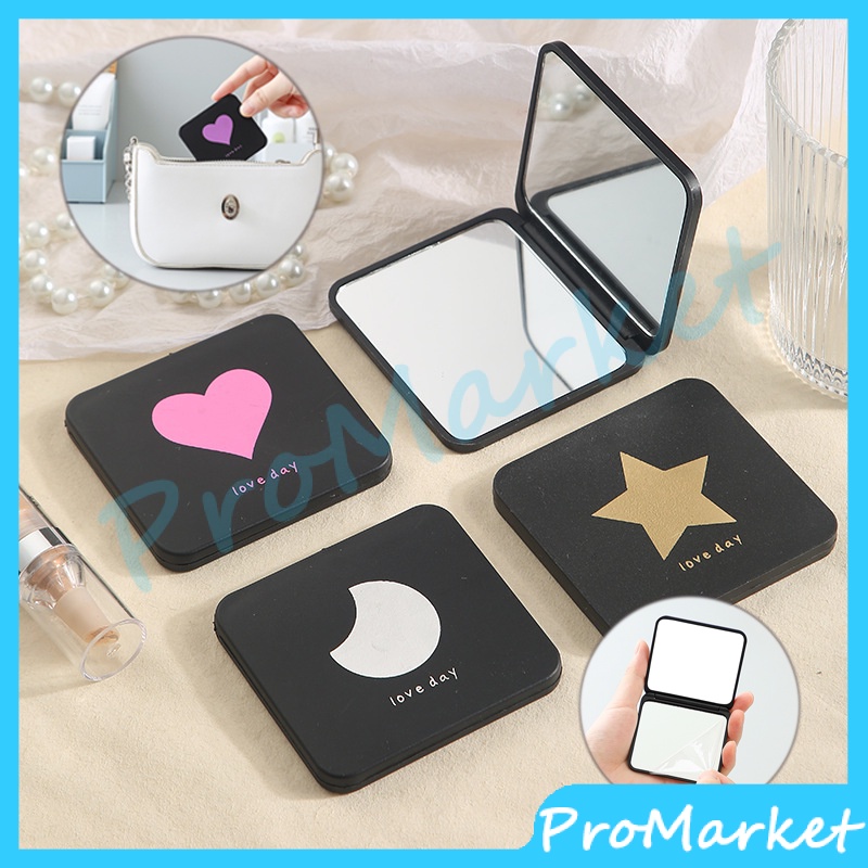 Jual Cermin Lipat Mini / Satu Keluarga Cermin Mini Travel Cermin Saku ...