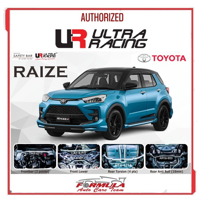 Jual Front Lower (2p) Stabilizer Ultra Racing Toyota Raize 21+ | Shopee ...