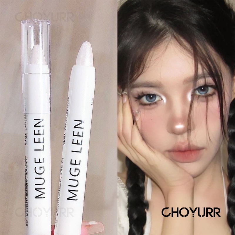 Jual 【COD】MUGE LEEN Eyeshadow Stick Pearlescent Matte Giltter Eye ...