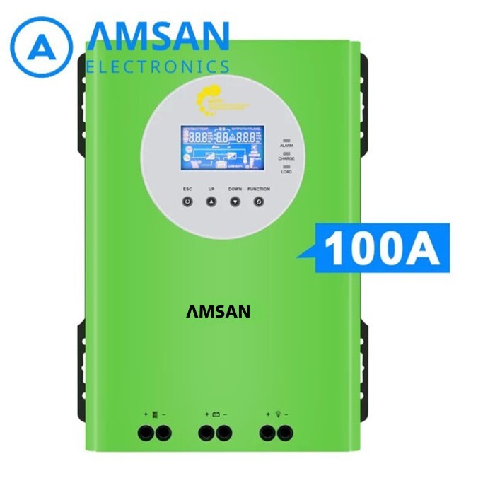 Jual MPPT AMSAN 100A 12V 24V 36V 48V Solar Charge Controller ML Series ...