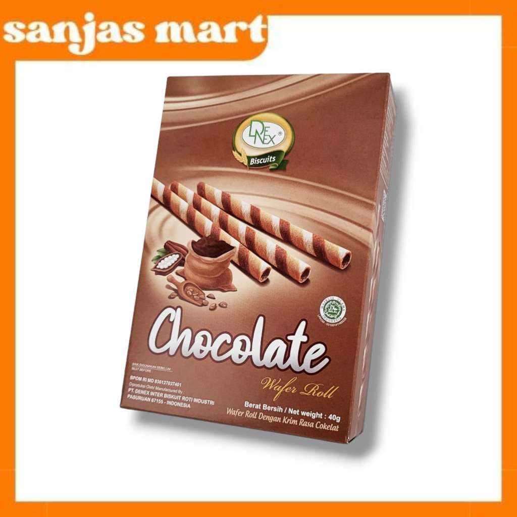 Jual DENEX WAFER ROLL/ASTOR COKLAT BOX 120GR | Shopee Indonesia