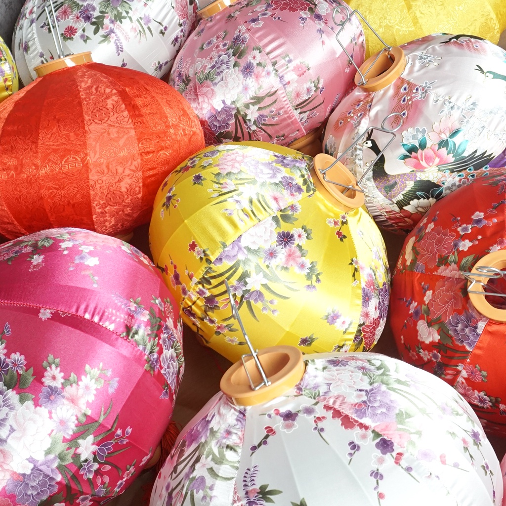 Jual Lampion Imlek CNY Premium Cecefavors Round Shaped Chinese Silk ...