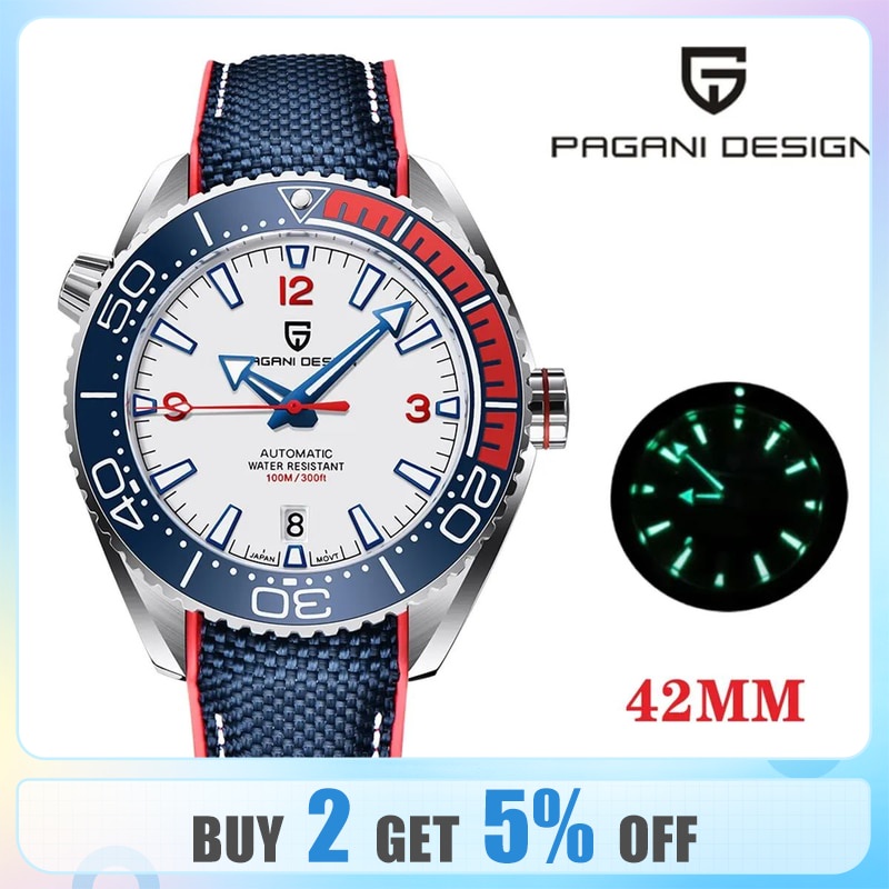 Jual Jam Tangan Pria PAGANI DESIGN Classic Luxury Men Automatic Watch ...