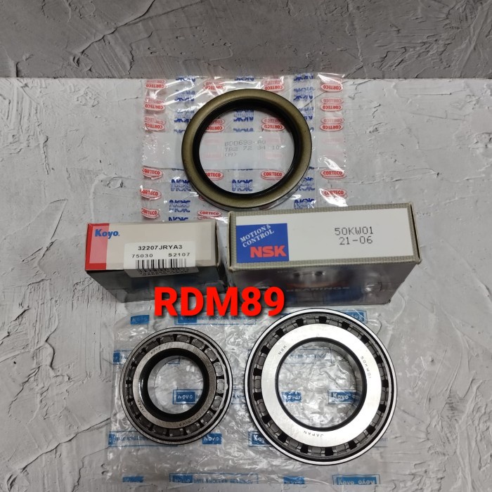 Jual BEARING RODA DEPAN SET MITSUBISHI PS 120 PS CANTER BEARING +SEAL ...