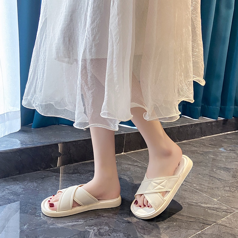 Jual YooWoo Sandal slop / sandal tali / sandal wanita / sandal fashion ...