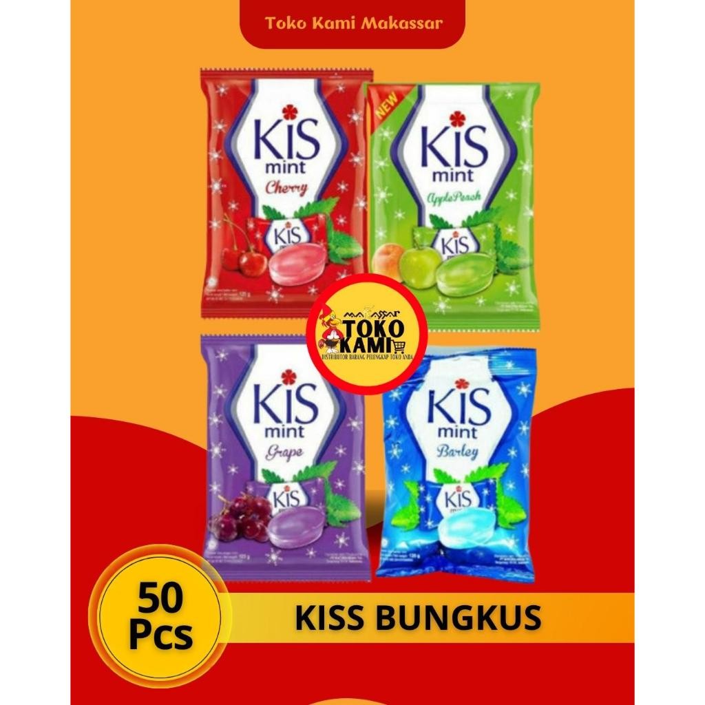 Jual PERMEN KISS BUNGKUS WANGI ISI 50 PCS | Shopee Indonesia