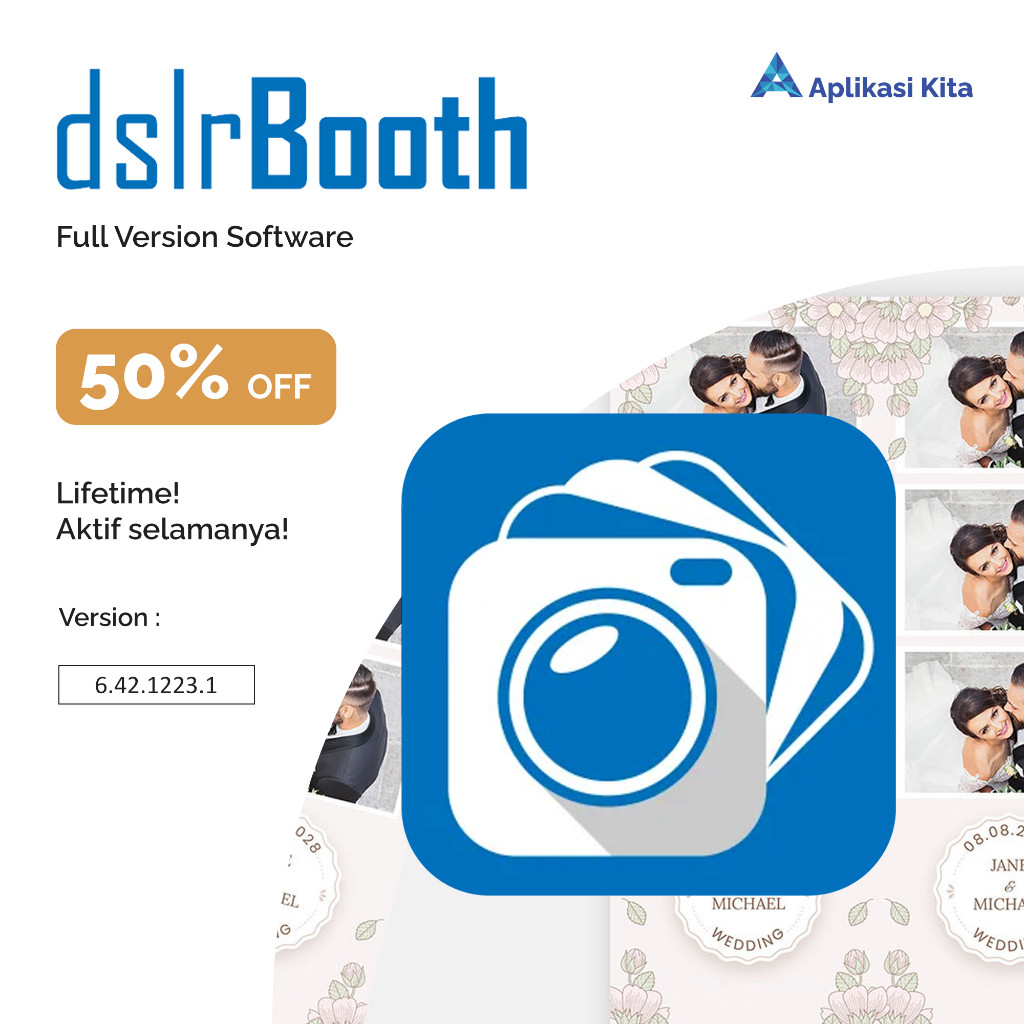 Jual dslrBooth Photo Booth Pro 6.42.1223.1 Full Version - For Windows ...