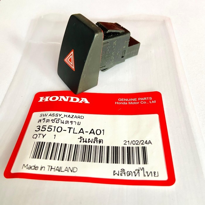 Jual TOMBOL HAZARD CRV TURBO 2017 2018 2019 2020 2021 2022 35510-TLA ...