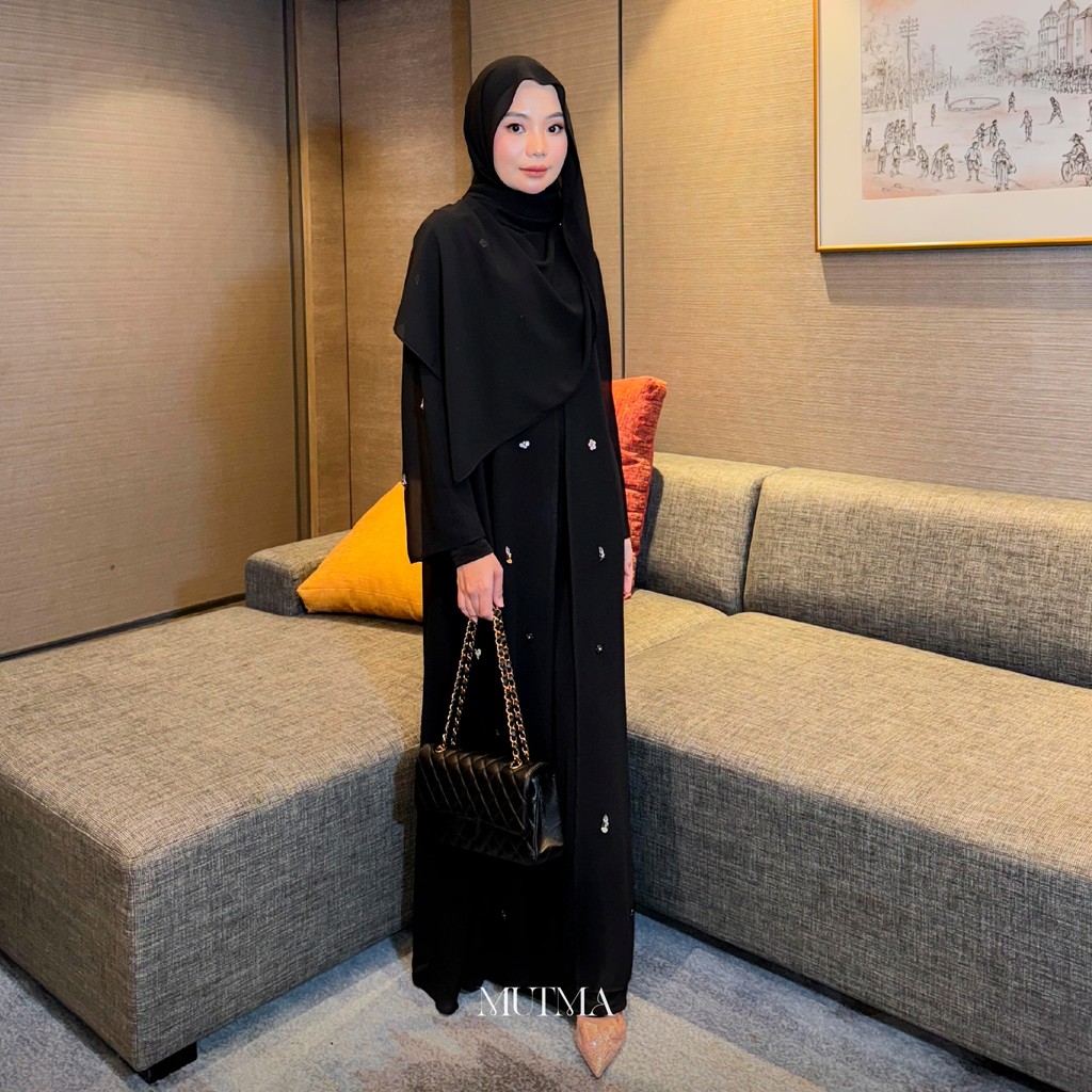 Jual MUTMA-Shafiyah Abaya OUTER SAJA-Dress Muslim-Haji & Umroh-Ceruty ...