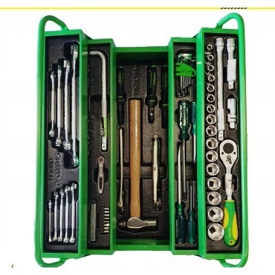Jual TOOL BOX SET 66 PCS TEKIRO / PERKAKAS KUNCI MEKANIK/ PERKAKAS TUKANG ISI 66 PCS ST-TB1651 ...