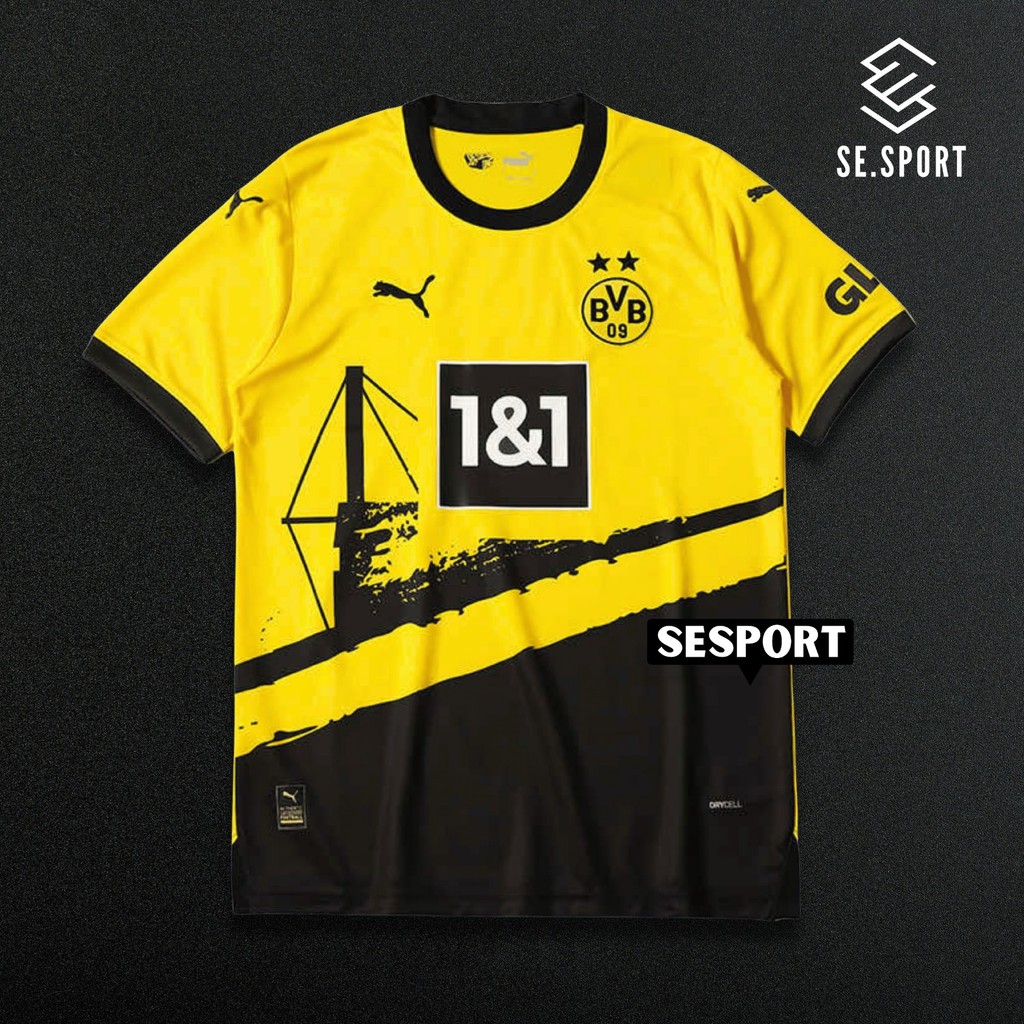Jual ( FANS VERSION ) Jersey Borussia Dortmund Kuning 2024 2025 Baju ...