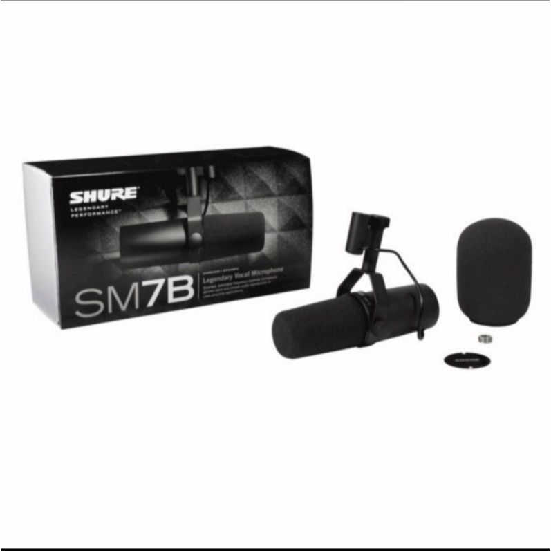 Jual Mic Podcast Shure sm7b Microphone Podcast Sm 7B Original | Shopee ...