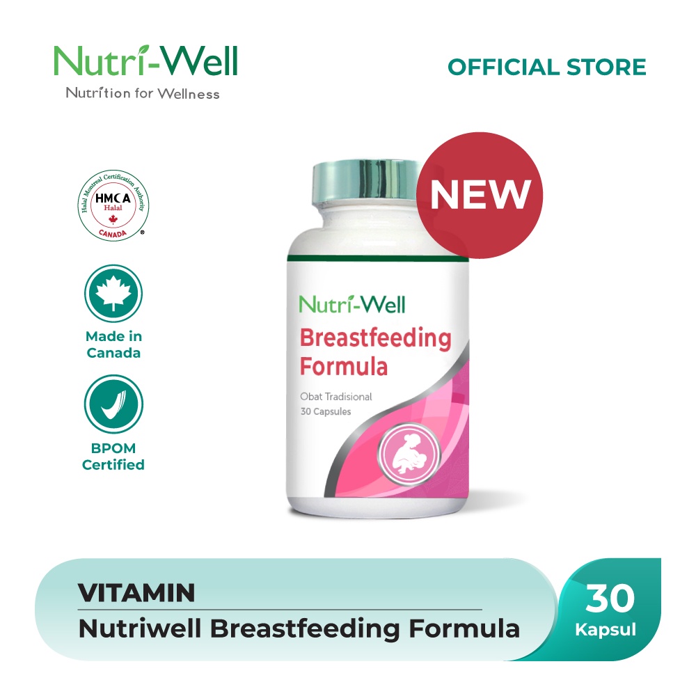 Jual Nutriwell Breastfeeding Formula - 30 Capsules | Shopee Indonesia