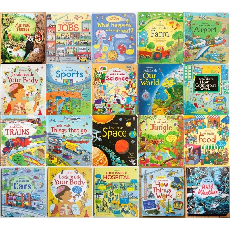 Jual Usborne Look Inside Usborne Book Look Inside Buku Usborne Look ...