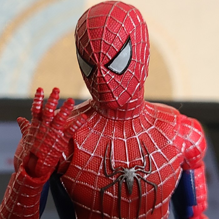 Jual toybiz, marvel legends, shf, Head sculpt custom spiderman tobey ...