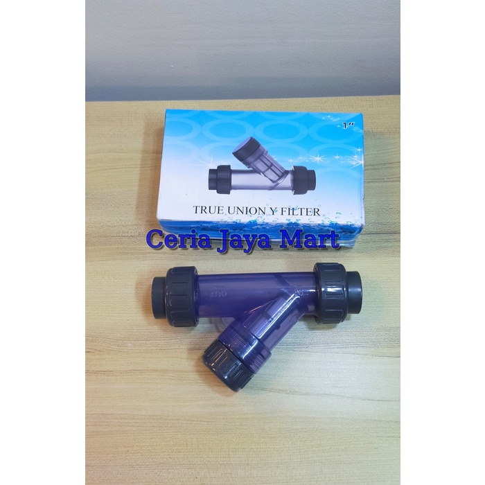 Jual Y Strainer PVC Transparant 1" Inch / Y strainer pvc bening DN25 ...