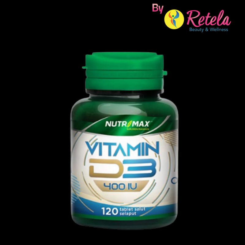 Jual Nutrimax Vitamin D3 400iu 120 Tablet Shopee Indonesia 6545