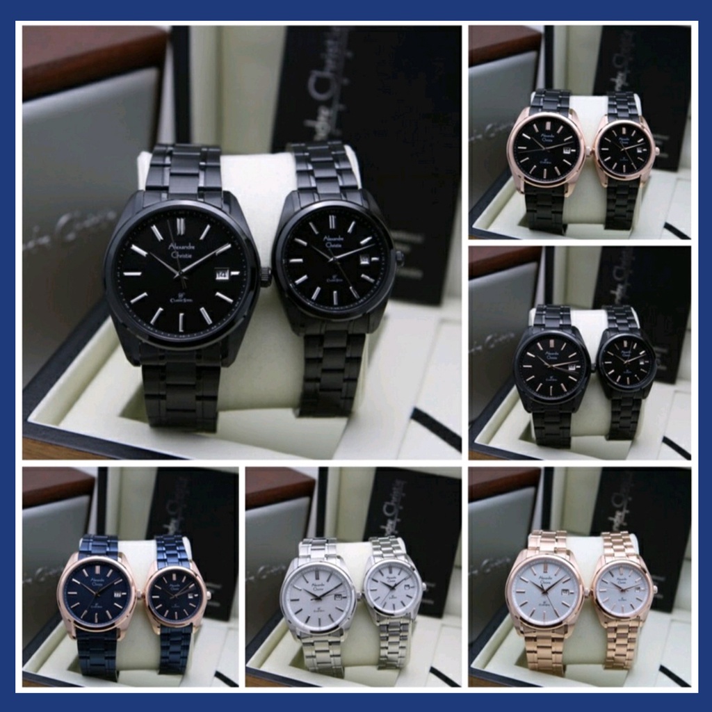 Jual Alexandre Christie Ac 8660 / 8660 Jam Tangan Rante Original ...