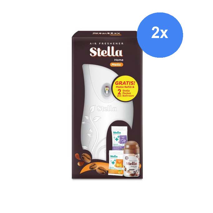 Jual Stella Matic Box Set - Pengharum Ruangan Otomatis (Free 2 Pocket ...