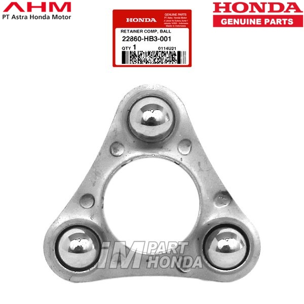 Jual MURAH Retainer Ball Karisma Kirana Supra X 125 Lama Batman 22860-HB3-001 22860HB3001 ...