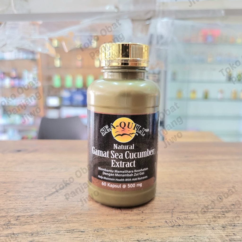 Jual Sea Quill Natural GAMAT SEA CUCUMBER Extract 60 kapsul (mengurangi ...
