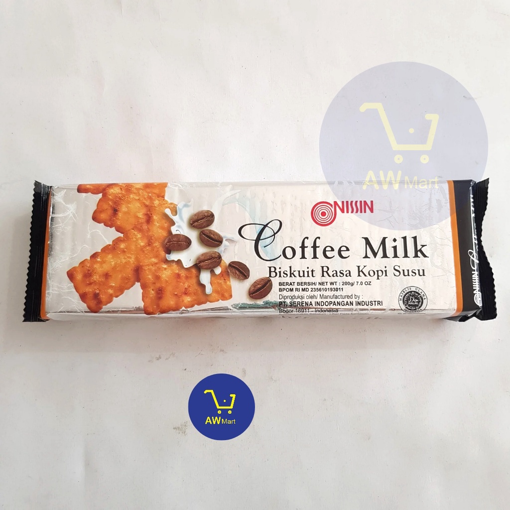 Jual NISSIN COFFEE MILK BISKUIT RASA KOPI SUSU DAN COCONUT BUTUR ...