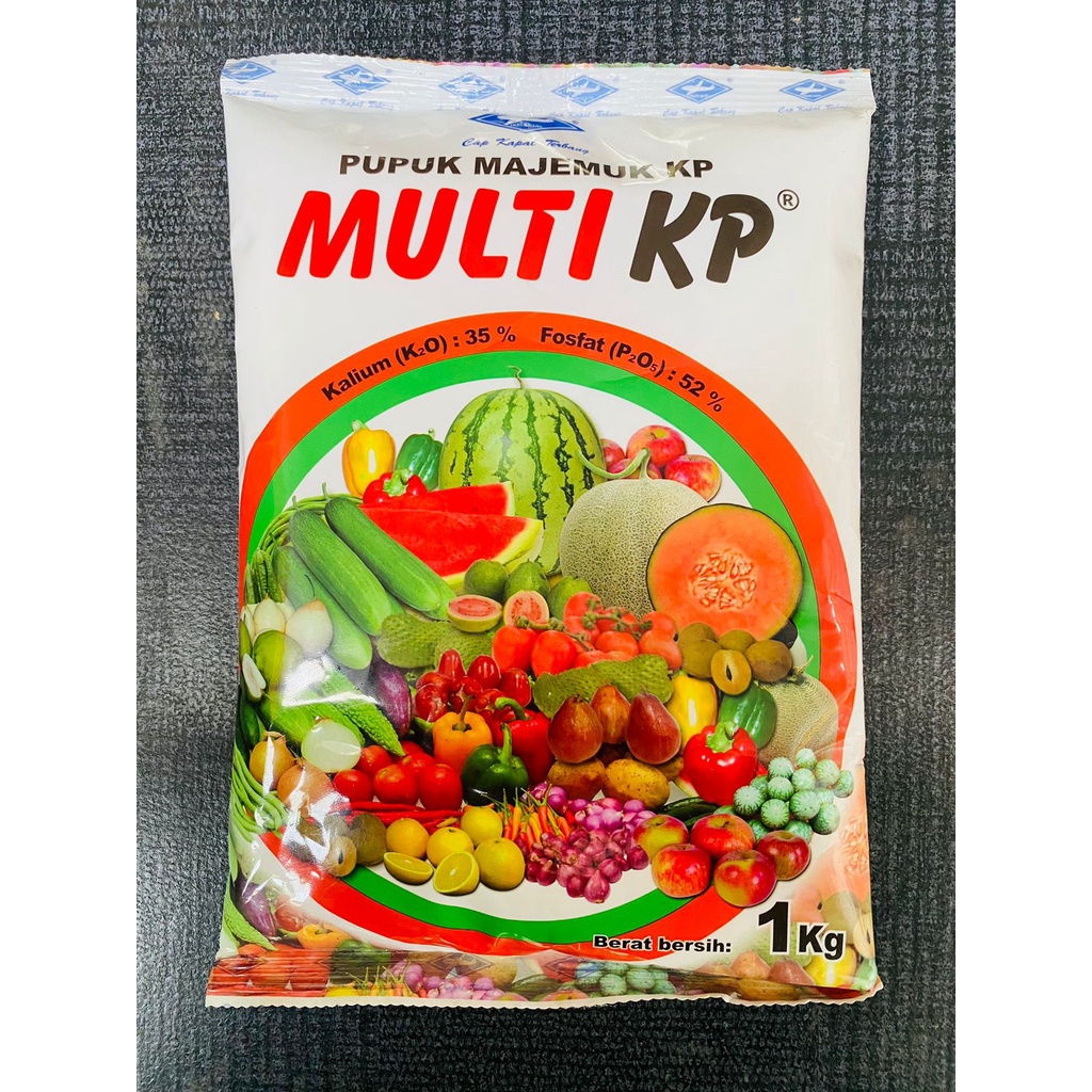 Jual Pupuk MULTI KP 1 kg Majemuk untuk Tanaman dan Buah-buahan cap ...