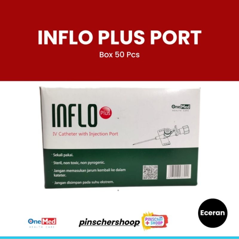 Jual PS | INFLO STD & PLUS IV CANULA SATUAN SBY1 | Shopee Indonesia