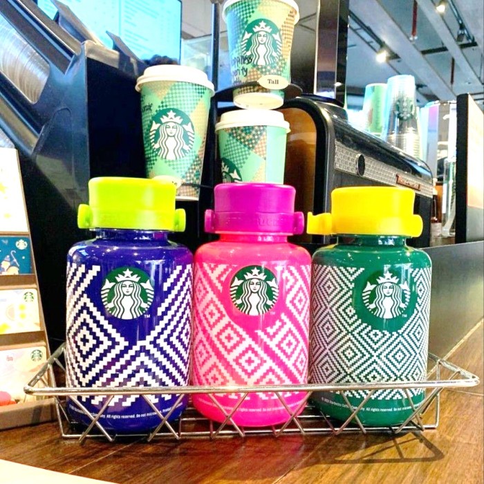 Jual Starbucks Tumbler Reusable Bottle 1 Liter - Botol Minum Tumbler ...