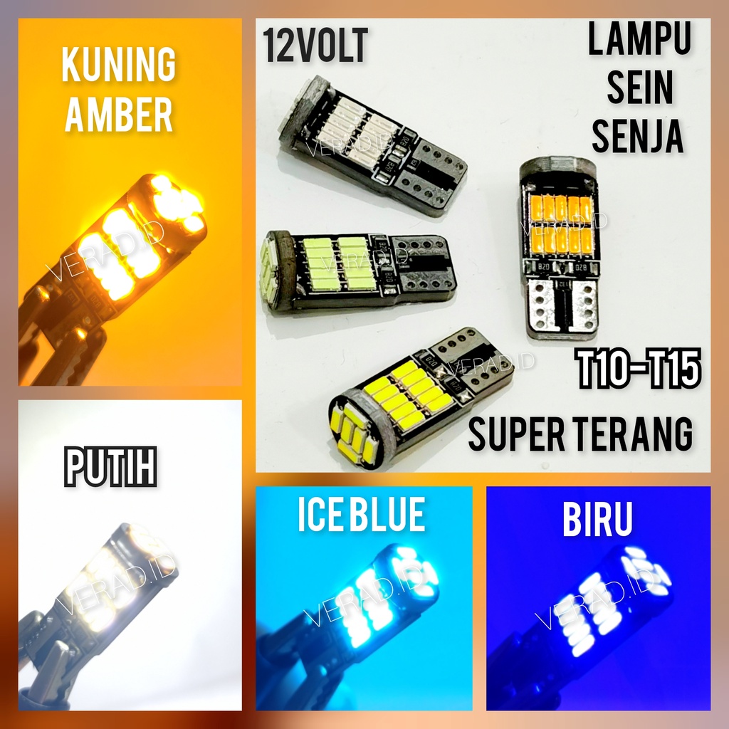 Jual LAMPU SENJA T10 26 LED DAJJAL MINI MURAH 12VOLT SUPER TERANG | Shopee Indonesia