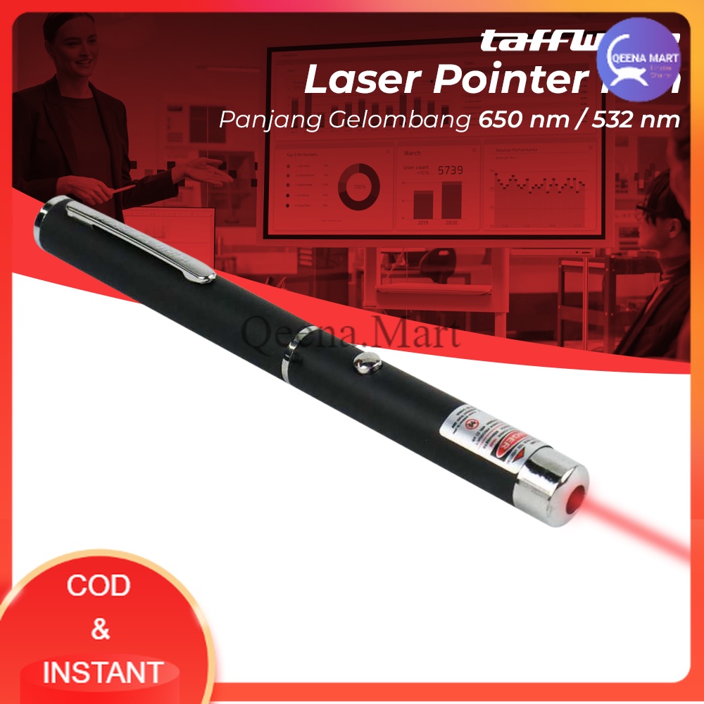 Jual Laser Pointer Pen 5mw Beam Merah - ZY0001 | Shopee Indonesia