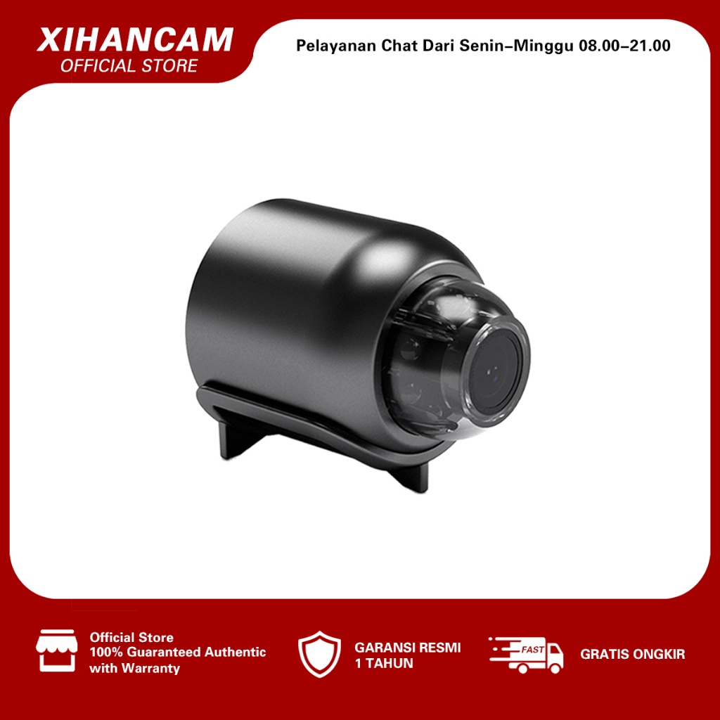 Jual 【COD】 XIHANCAM 3MP Camera Tersembunyi Mini Spy Cam Infrared Kamera ...
