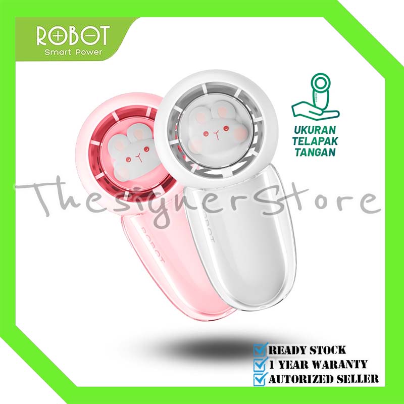 Jual ROBOT RT-BF21 Mini Fan Portable Kipas Angin Mini 1200mAh - Garansi ...