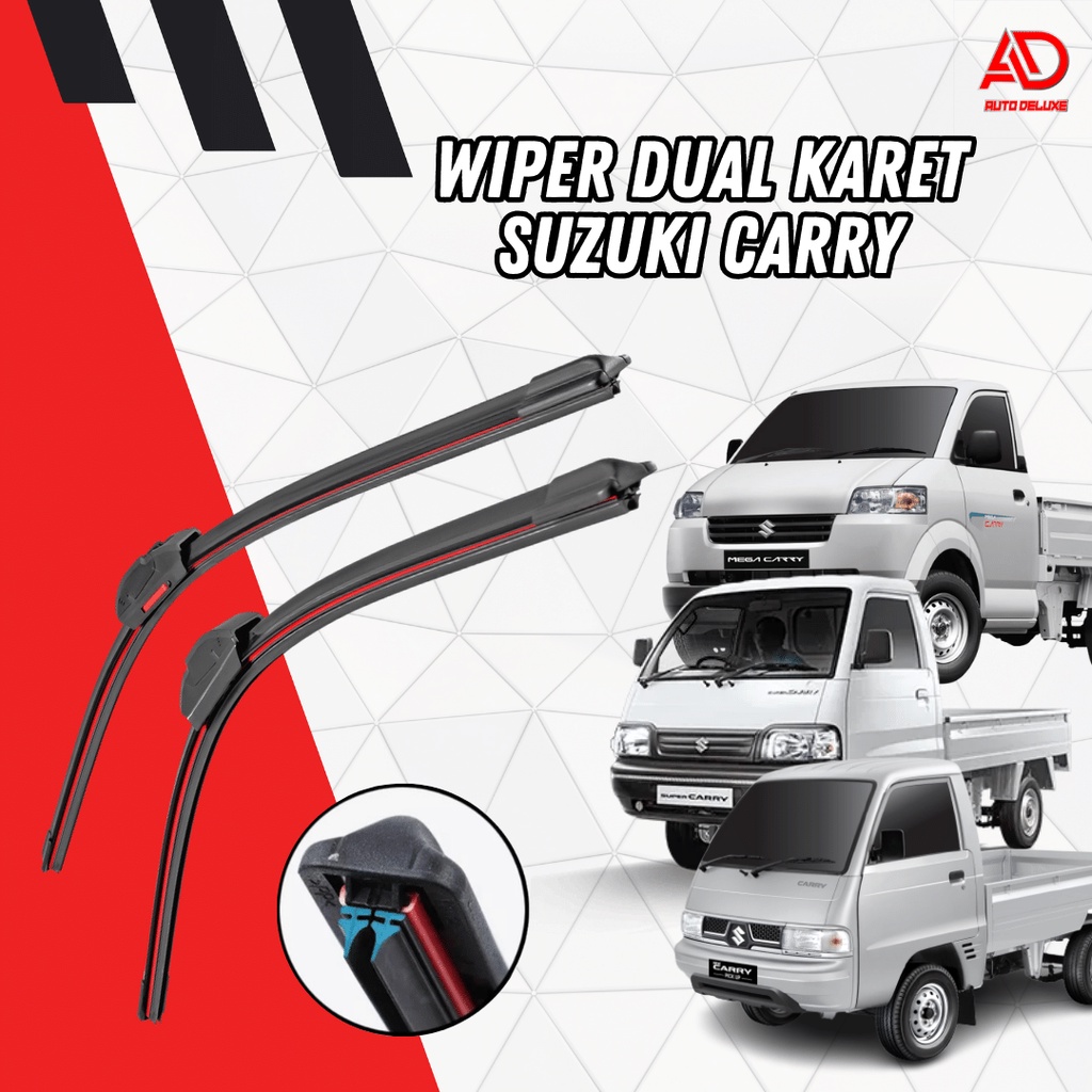 Jual Wiper Dual Karet Double Karet Suzuki Carry Futura / New Carry ...