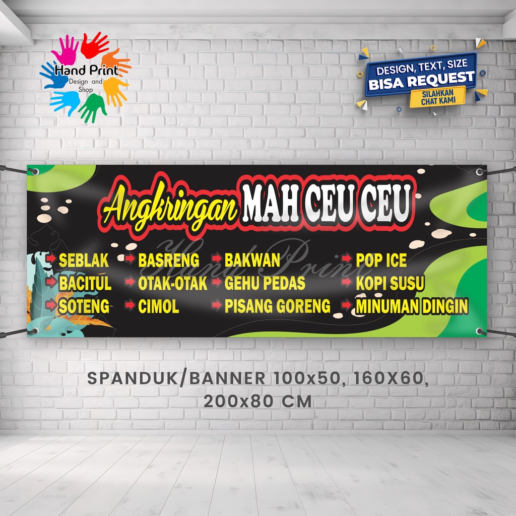 Jual Spanduk Banner MMT Kembab Fried Chicken Nasi Goreng Mie Ayam Bakso ...
