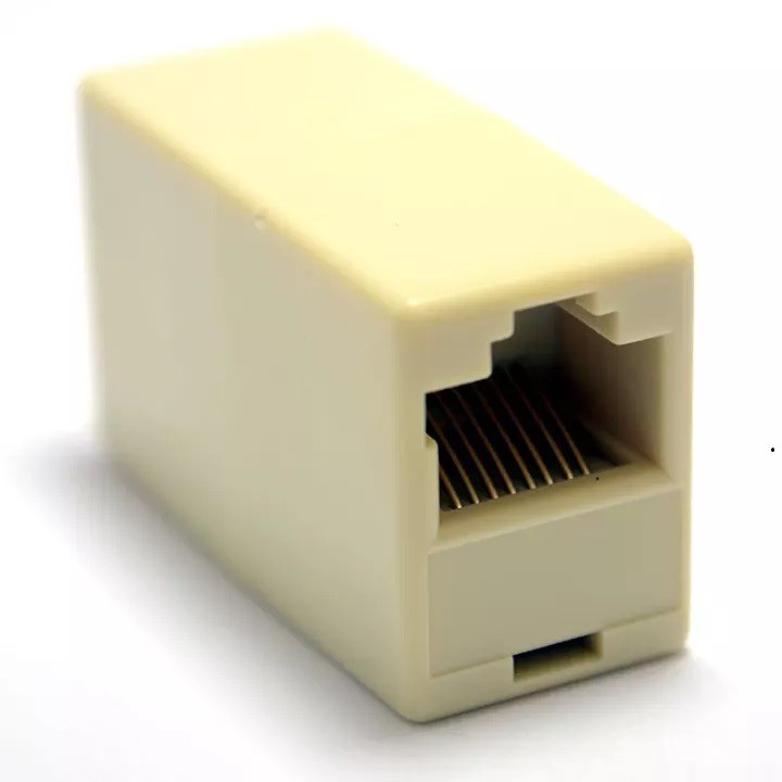 Jual Connector Barrel Rj45 Single Female to Female UTP LAN Ethernet ...