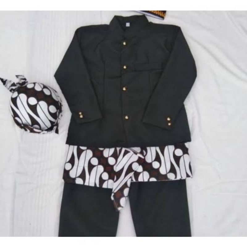 Jual baju basofi anak baju cak anak baju adat anak laki laki | Shopee ...