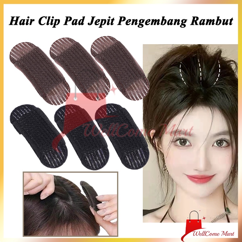 Jual Hair Clip Pad Jepit Pengembang Rambut / Penambah Volume Rambut ...