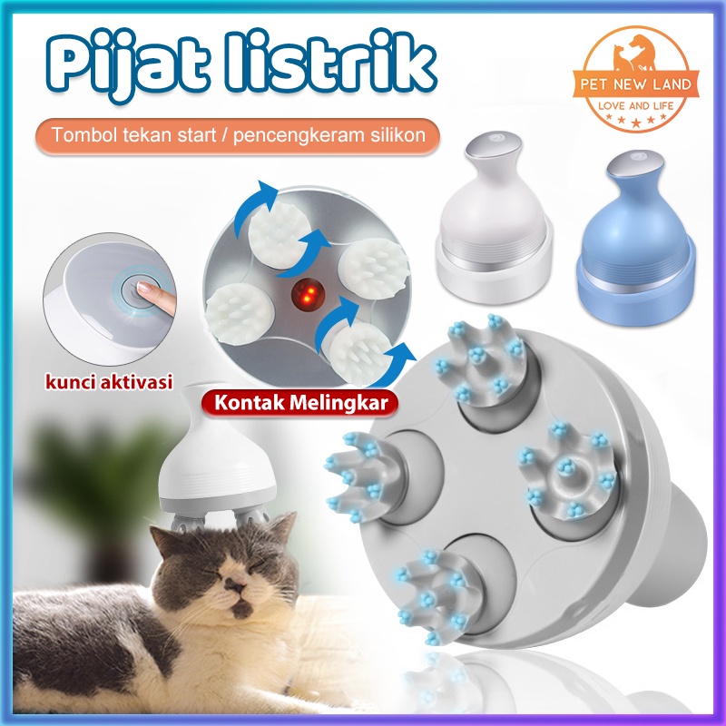 Jual Kucing Putar Otomatis Listrik Cat Massager Pet Charging Pijat ...