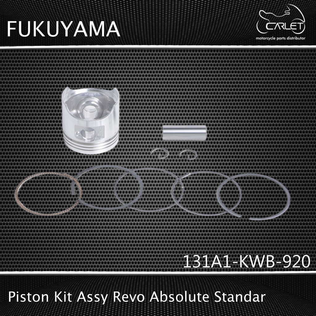 Jual Fukuyama Piston Kit Assy Revo Absolute | Shopee Indonesia